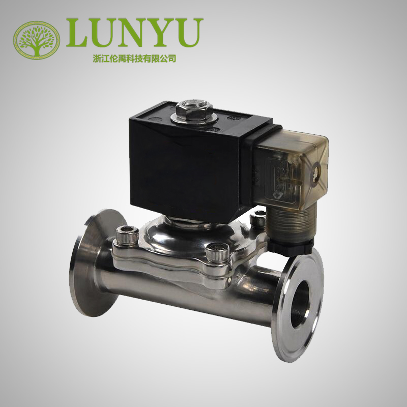 Stainless Steel Sanitary Clamp Solenoid Valve - Buy Stainless Steel ...